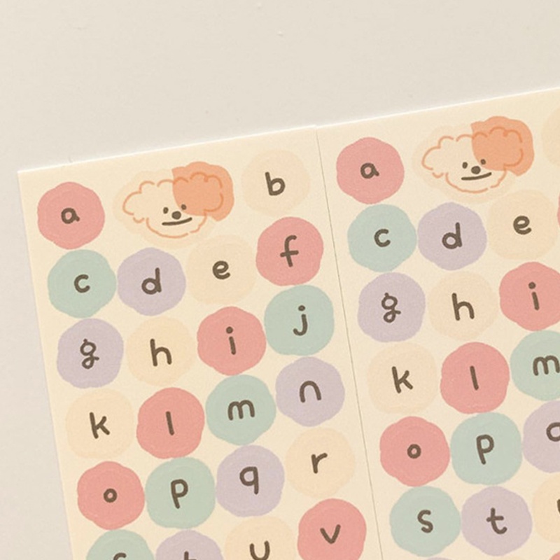 Alphabet Stickers/Color English Alphabet Stickers/Mini Photo Stickers D ...