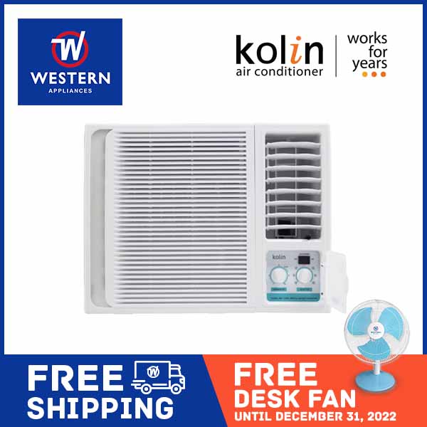 Kolin KAM150CMC32 1.5HP Compact Window Type Air Conditioner | Lazada PH