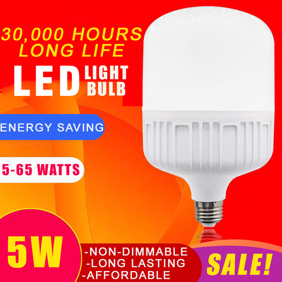 LED Light Bulb LED 5 WATTS - 65 WATTS Ultra Bright Long Lifetime LED Light Bulb Ilaw sa bahay ...