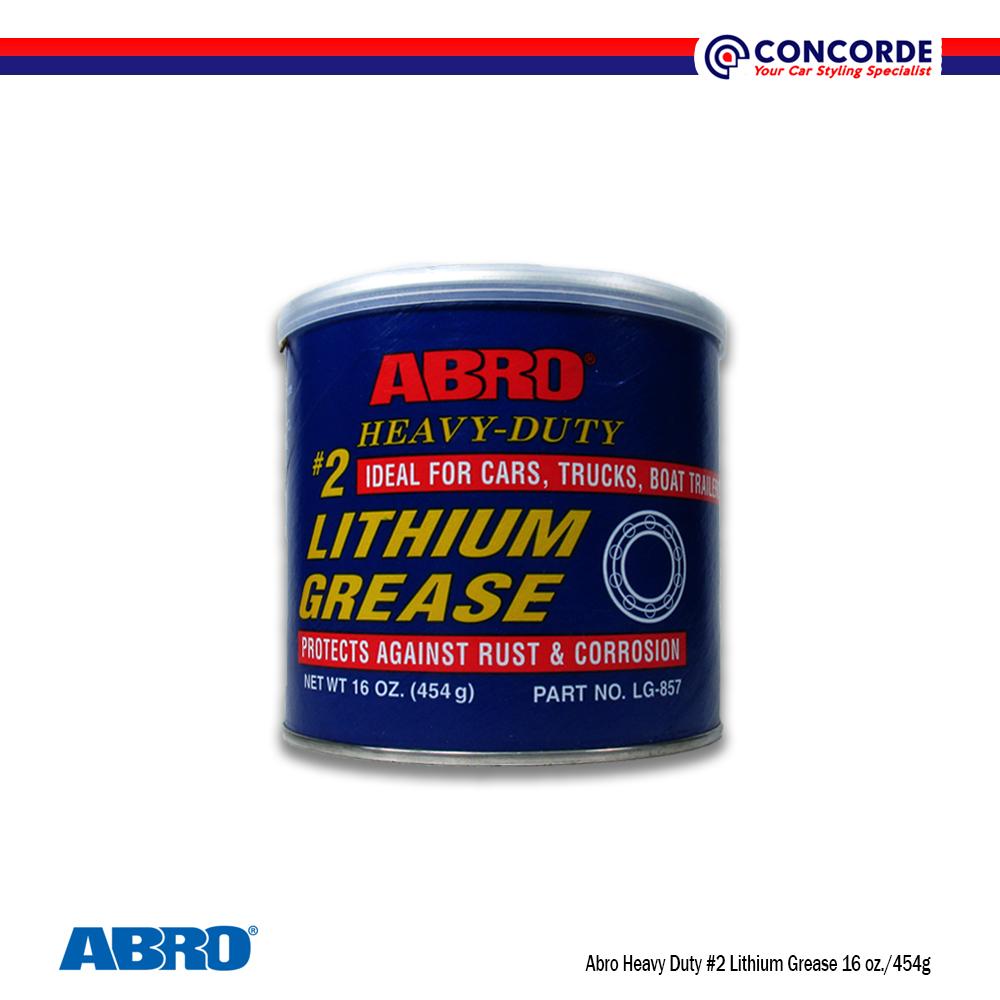 Concorde Abro Heavy Duty #2 Lithium Grease 16 oz./454g | Lazada PH