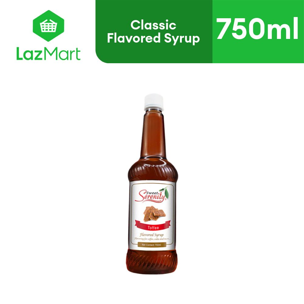 Sweet Serenity Toffee Classic Flavored Syrup 750ML | Lazada PH