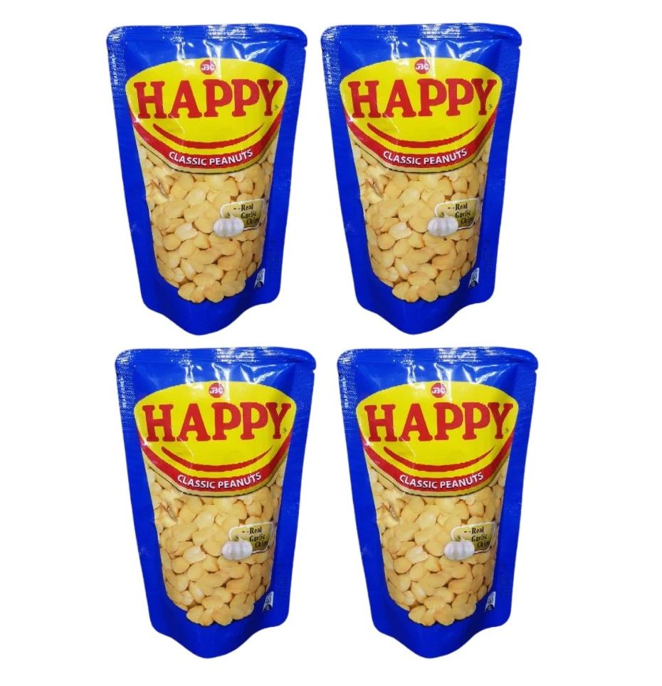 Happy Peanuts Garlic 100g x 3 | Lazada PH