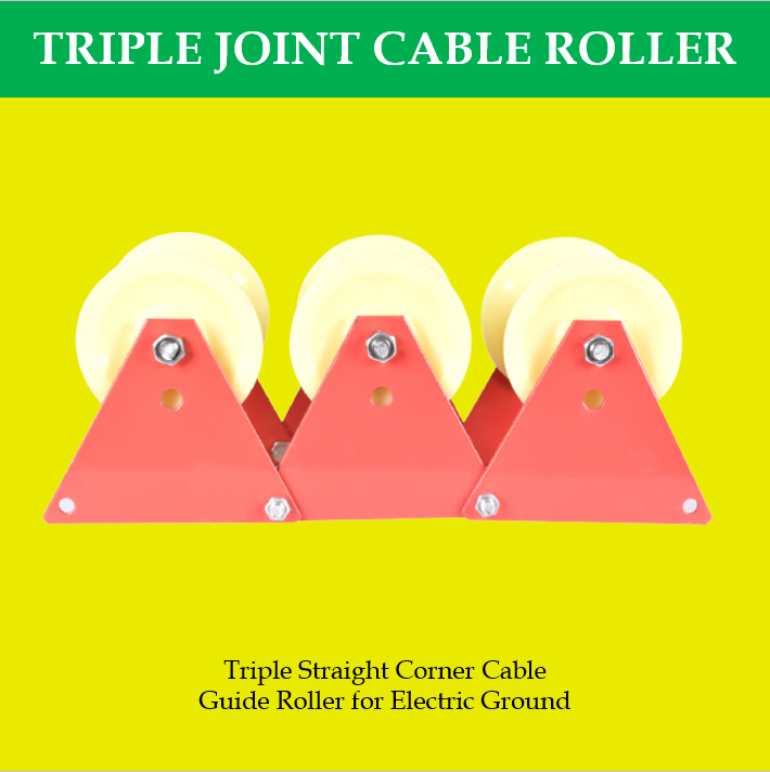 MAGO Triple Joint Cable Roller Bridge Triple Straight Corner Cable ...