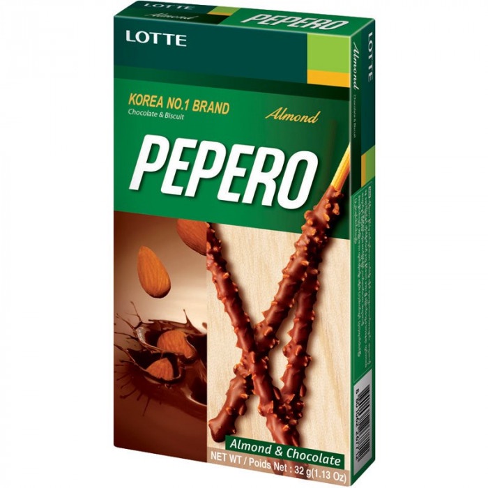 LOTTE PEPERO Chocolate Stick Almond/Strawberry/Choco Cookie/White ...