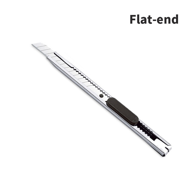 【Stainless Steel】Retractable Knife Sharp Blade Lockable Paper Board Box ...
