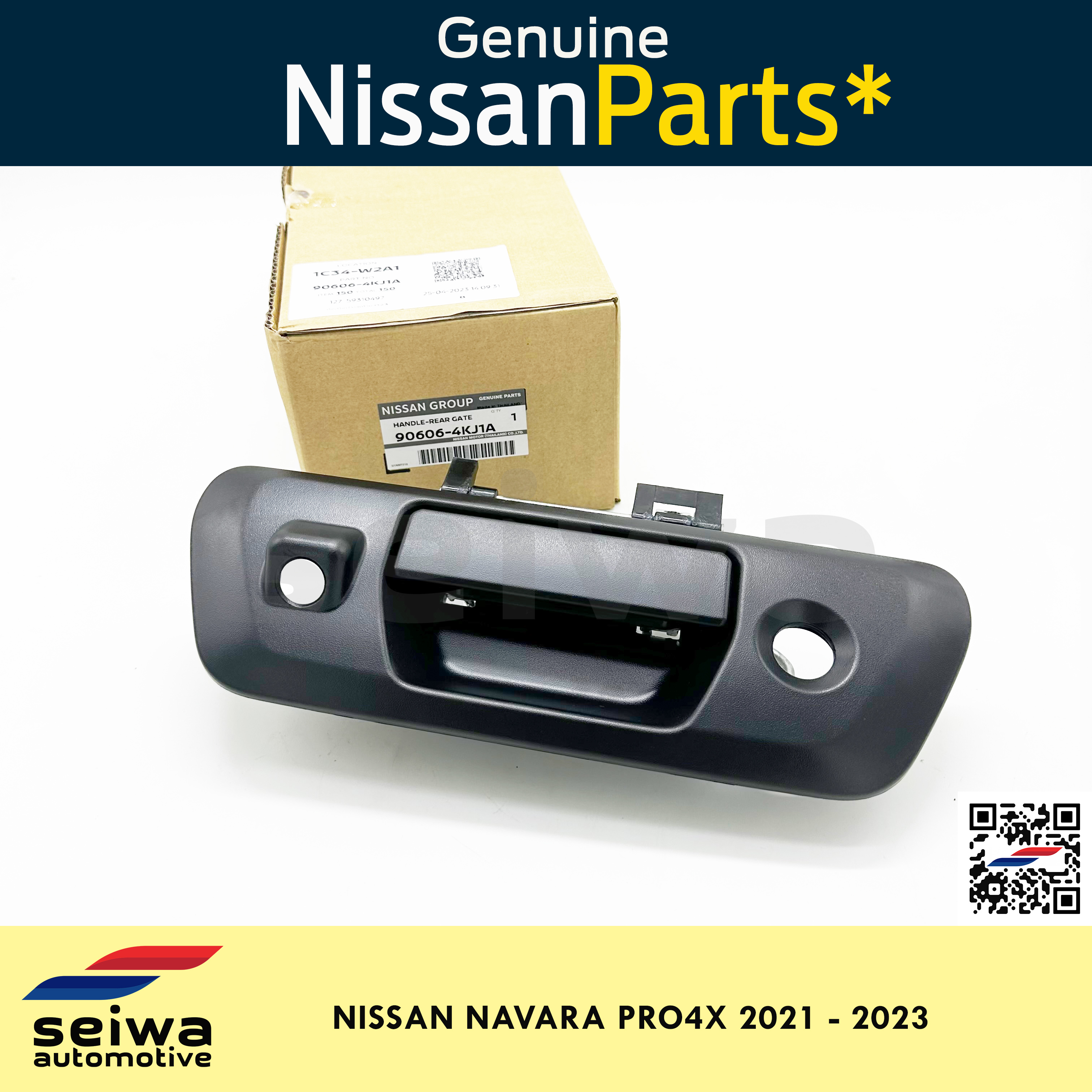 [2021 - 2023 PRO4X] Nissan Navara Tailgate Handle - Genuine Nissan Auto ...