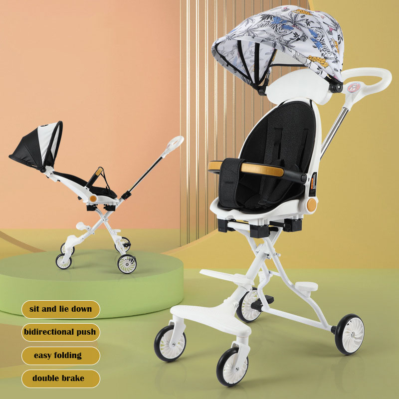 Prams Baby Stroller Carriage Stroller for Baby Girls&Boys, Foldable,Two ...