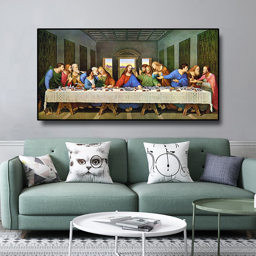 Famous Picture Last Supper Christ Picture Modern Living Room Wall Art ...