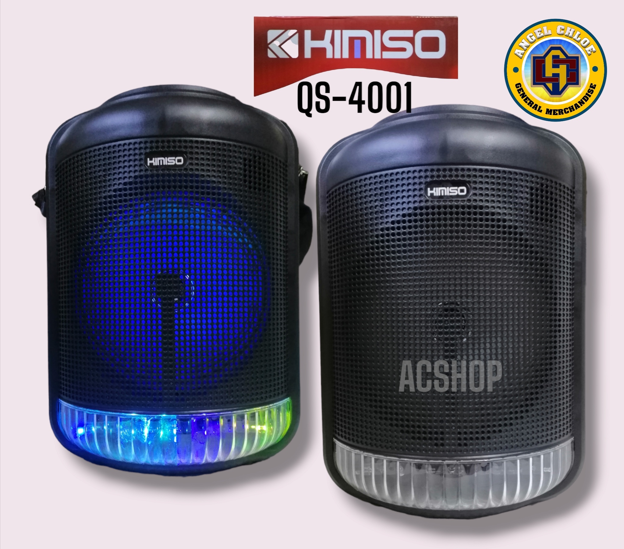 KIMISO QS-4001 Karaoke Wireless Bluetooth Speaker with Remote control ...