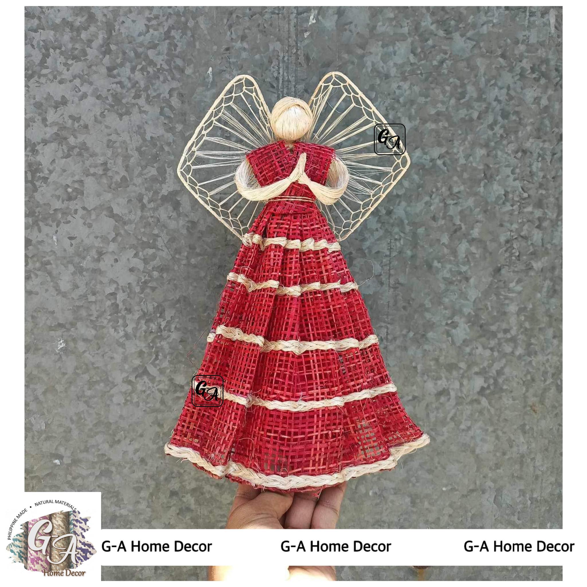 Christmas Angels 12 inches - Decor Ornaments - Abaca Christmas tree ...