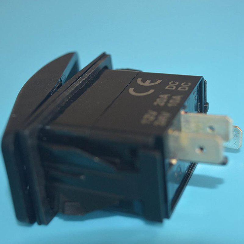 12v 20 Amp Waterproof Blue LED On/off Boat Marine SPST 3P Rocker Switch ...