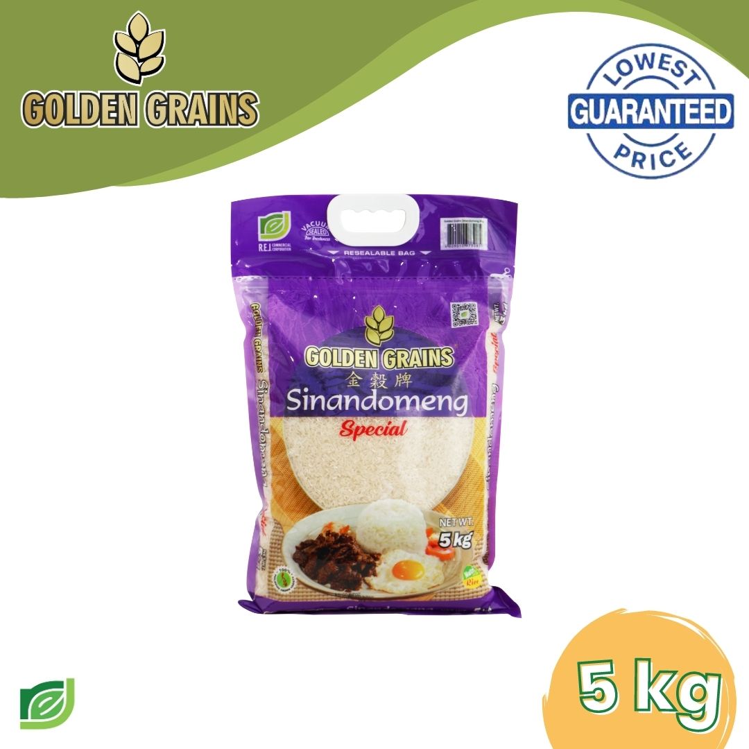 Golden Grains Sinandomeng Rice 5kg | Lazada PH