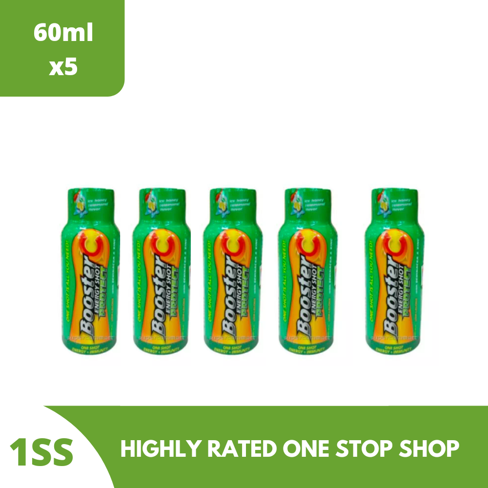 Booster C Energy Shot Protect, 60ml Set of.5 | Lazada PH