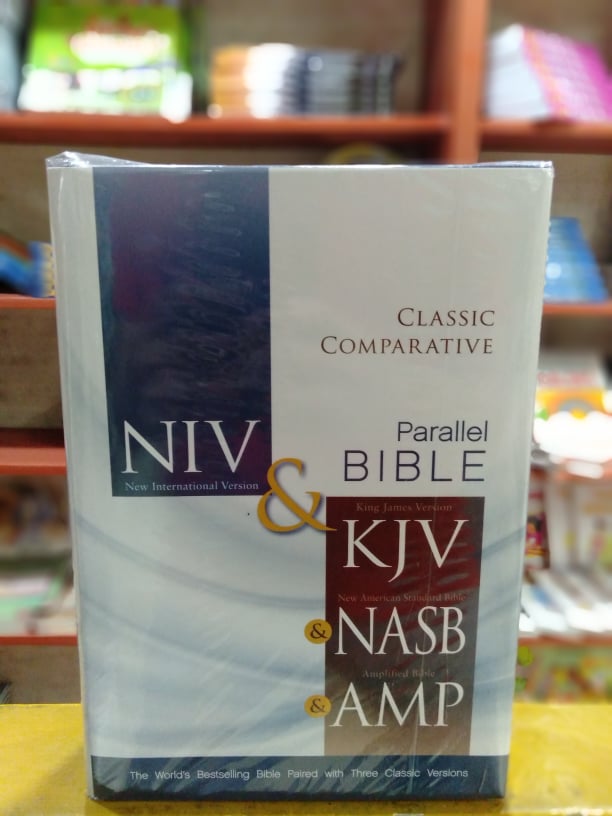 NIV/KJV/NASB/AMP Classic Comparative Parallel Bible | Lazada PH