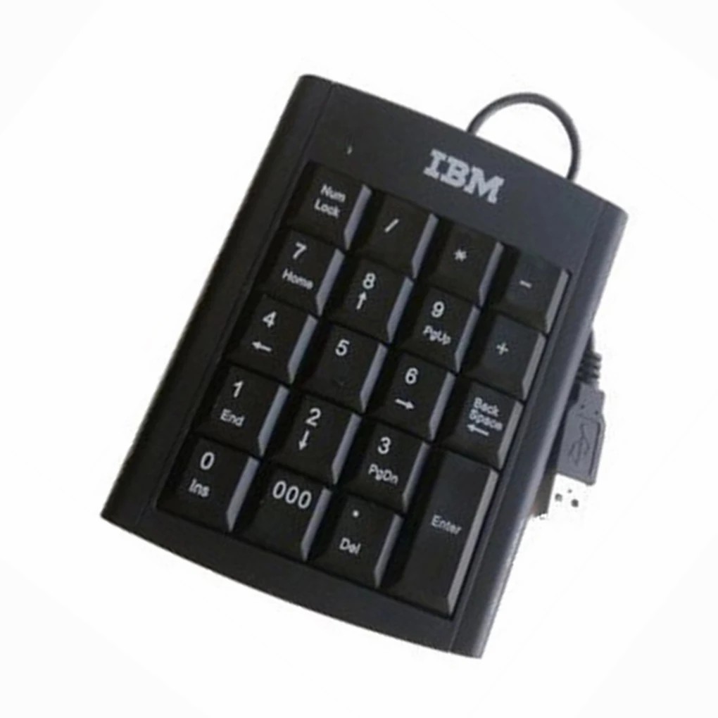 IBM Universal USB Number Keyboard Numeric Keypad for Laptop computer ...