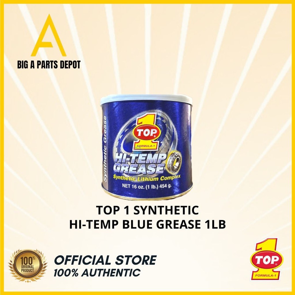 Top 1 - Hi-Temp Grease Sthetic Lithium Complex Blue Grease 1LB durable ...