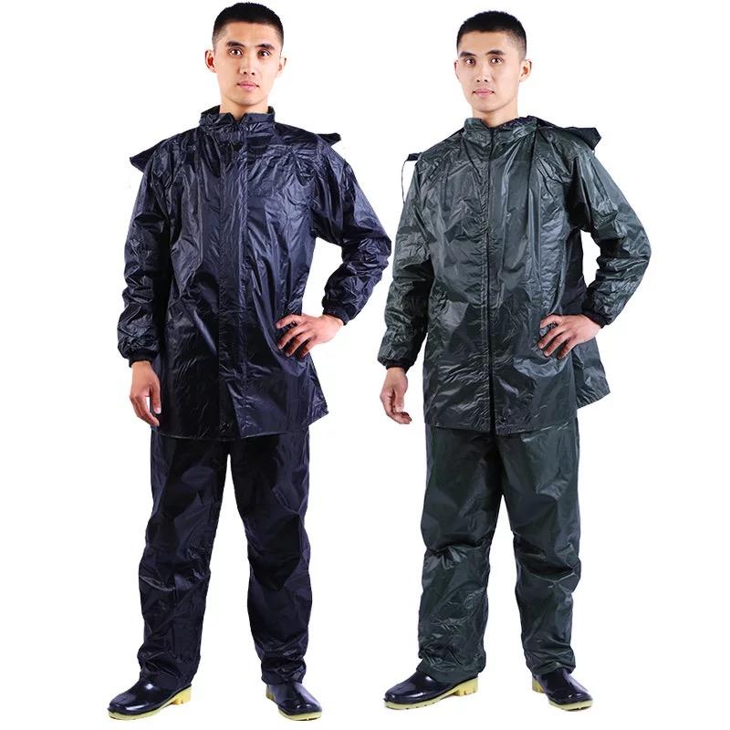 Lida fashion double-sided thick raincoat rain pants set | Lazada PH