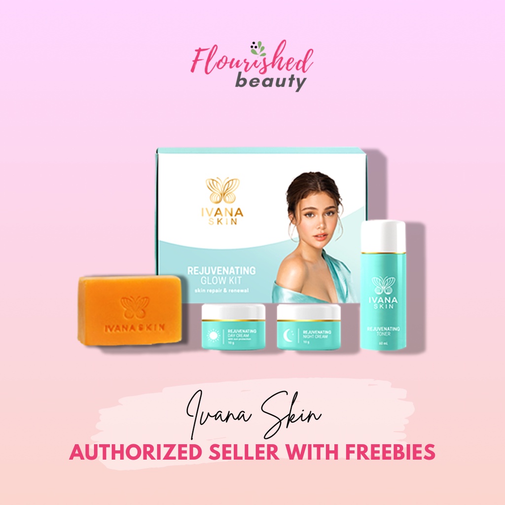 Ivana Skin Rejuvenating Glow Kit By Ivana Alawi Glow Toner Day Night ...