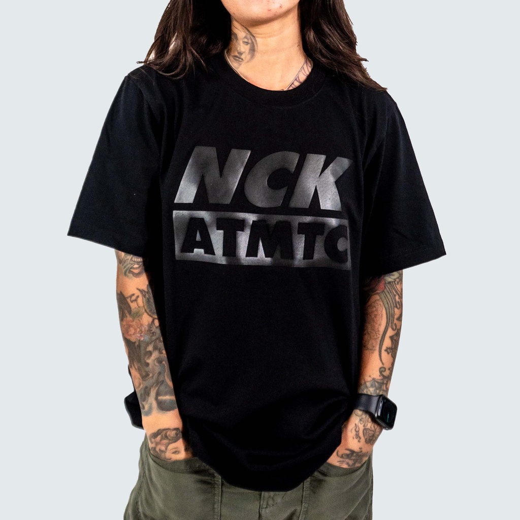 Nick Automatic "Block Hi density" Black T-shirt | Lazada PH