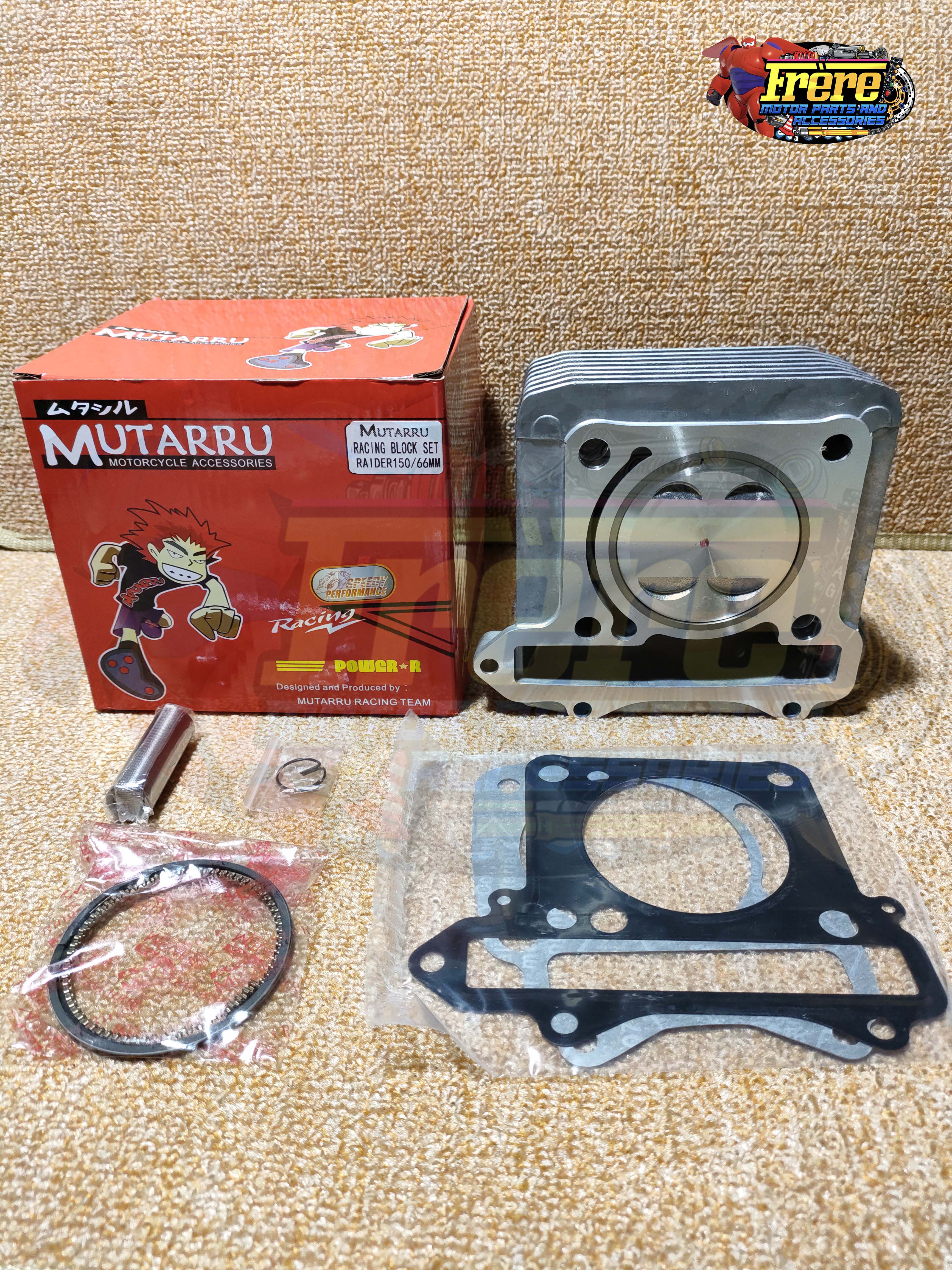 MUTARRU SUZUKI RAIDER 150 66MM CYLINDER BLOCK SET | Lazada PH