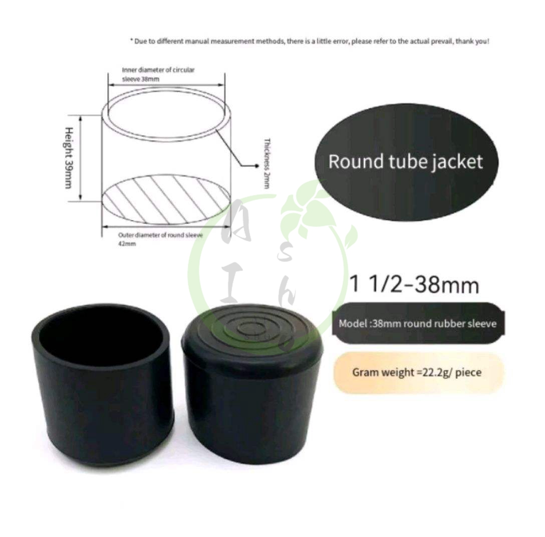 【Fast Delivery】 1PC Rubber Footing Tubular Footing Square Tube ...