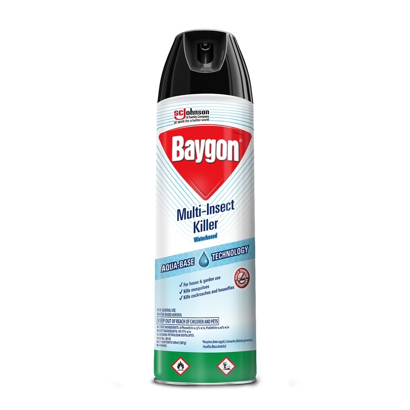 Baygon Multi Insect Killer Water-Based - 500 ml | Lazada PH