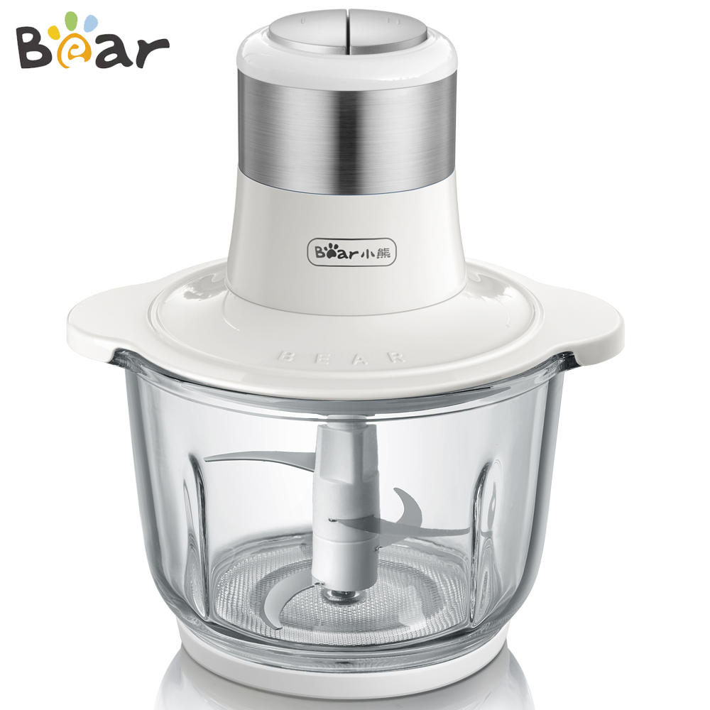 Bear Meat Grinder Electric Multifunctional 2L Stainless Steel Food ...