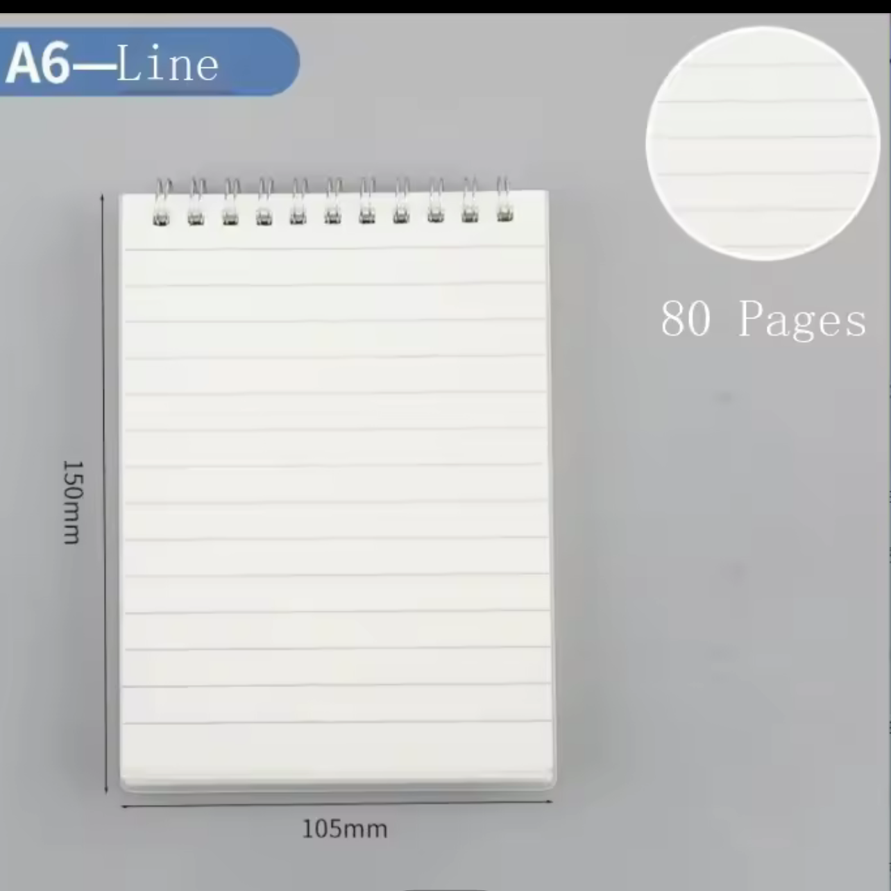 Steno Muji Styled Spiral Notebook Vertical Type A6/A5/B5 | Lazada PH