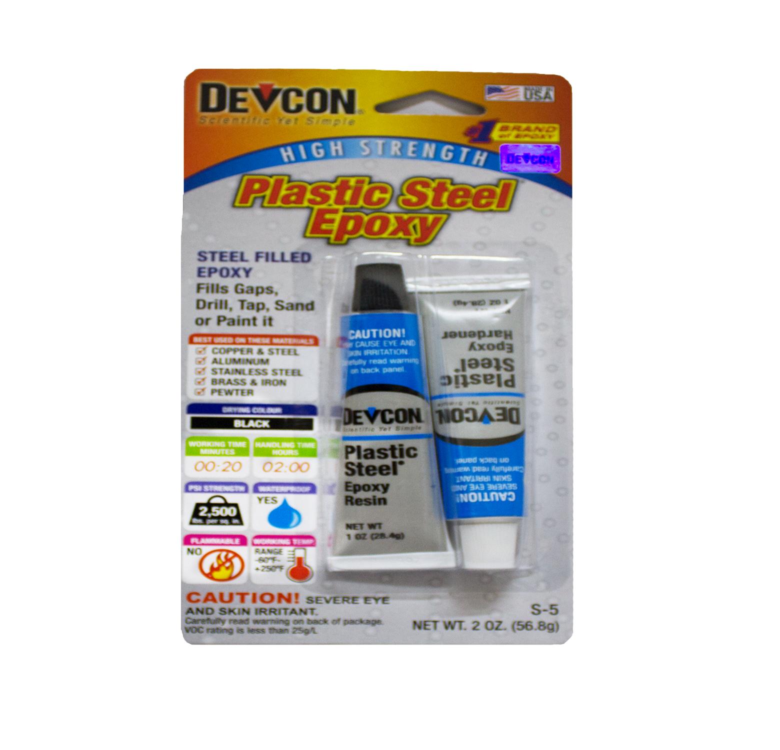Devcon S-5 Plastic Steel Epoxy 56 grams | Lazada PH