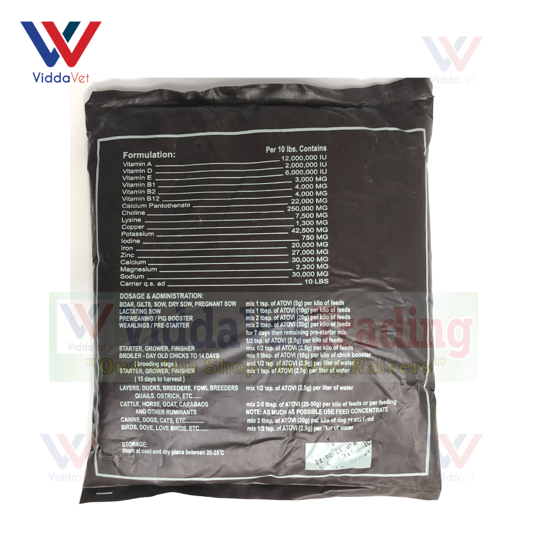 ATOVI Powder Atovi nanotechnology for livestock swine poultry fish ...