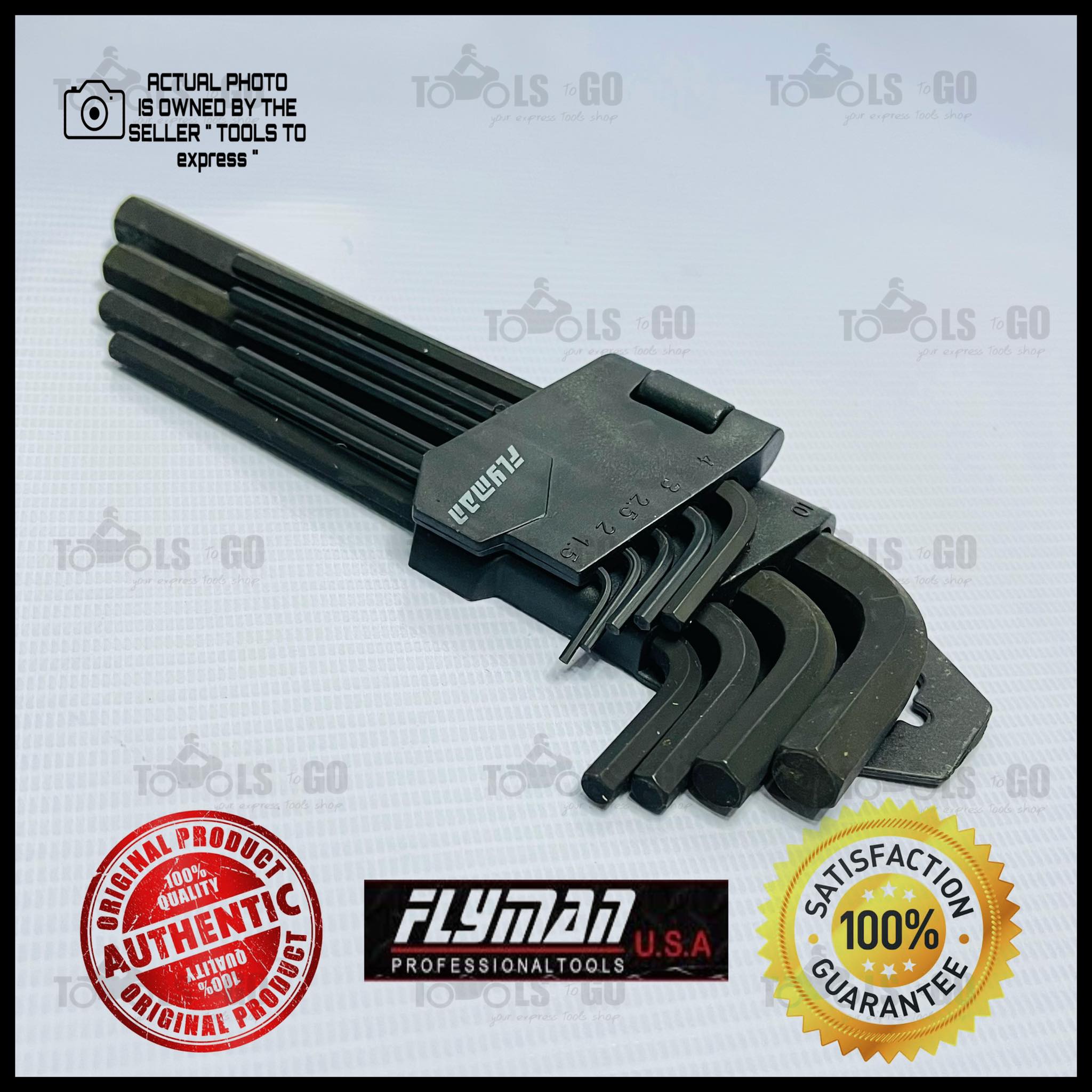 Flyman USA 9pcs Allen Wrench Hex Set | Lazada PH