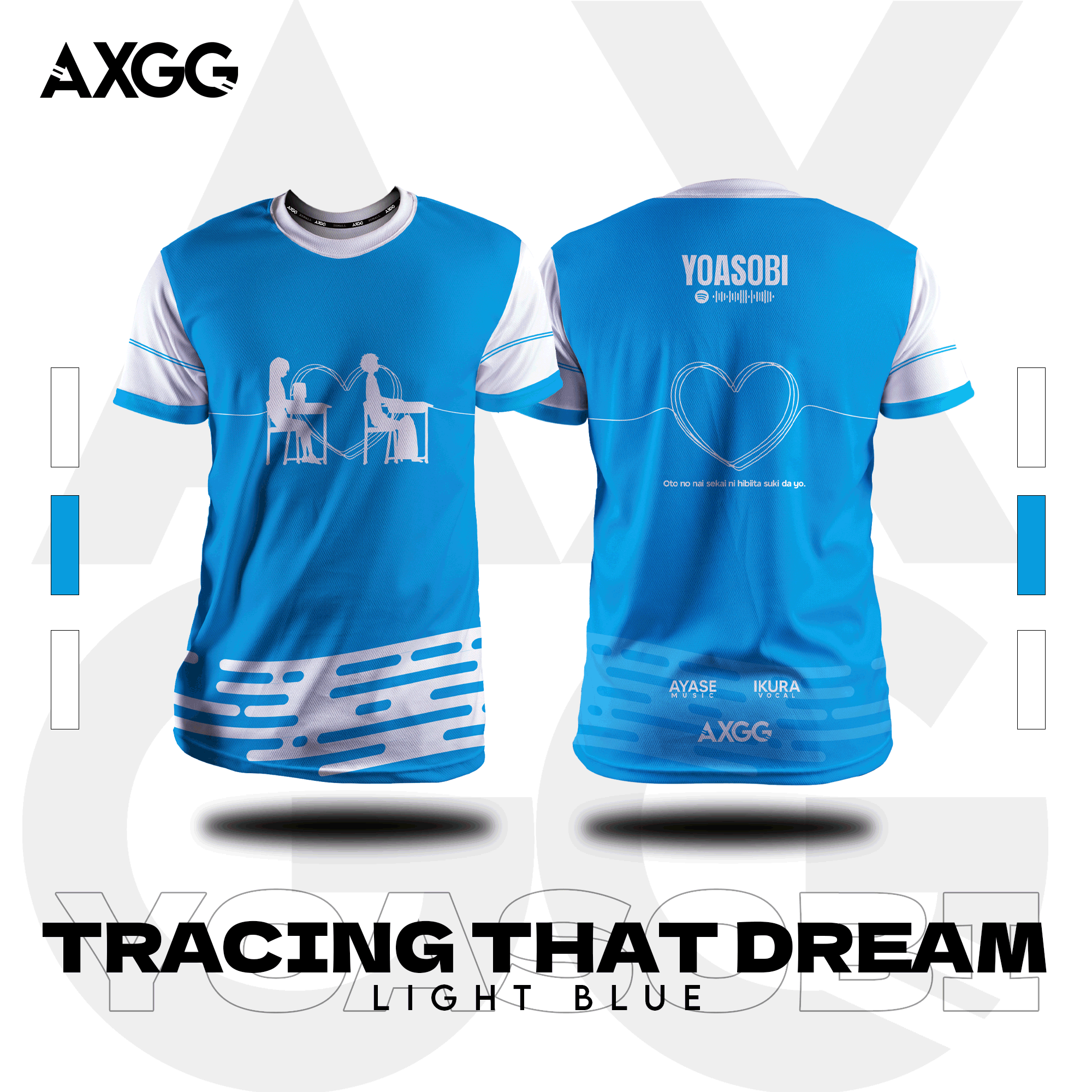 AXGG " YOASOBI " - Musical Shirt | Lazada PH