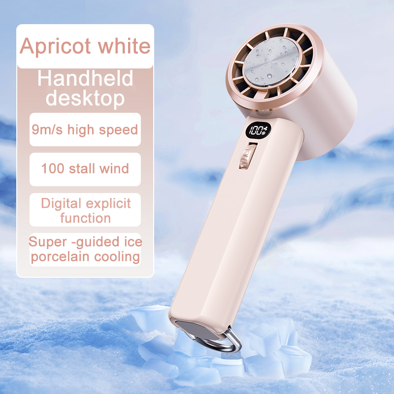 Portable Turbo Mini Hand-Held Cold Rechargeable Fan 100 Speed 3000mah ...