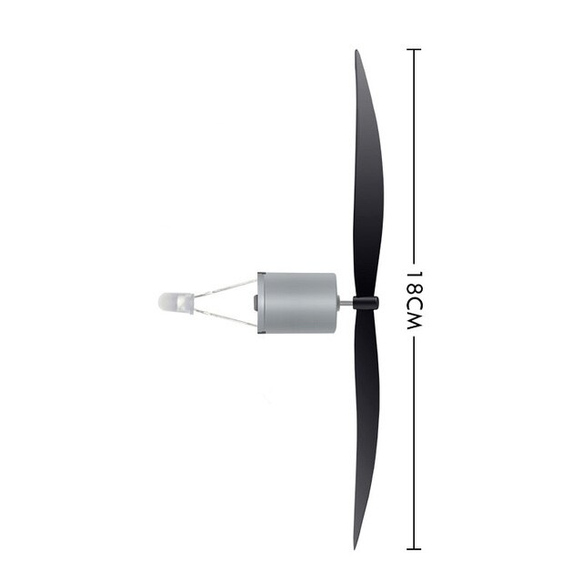 LED Light USB 1M 20V 5W Mini Wind Turbine Motor Led Windmill Micro Wind ...