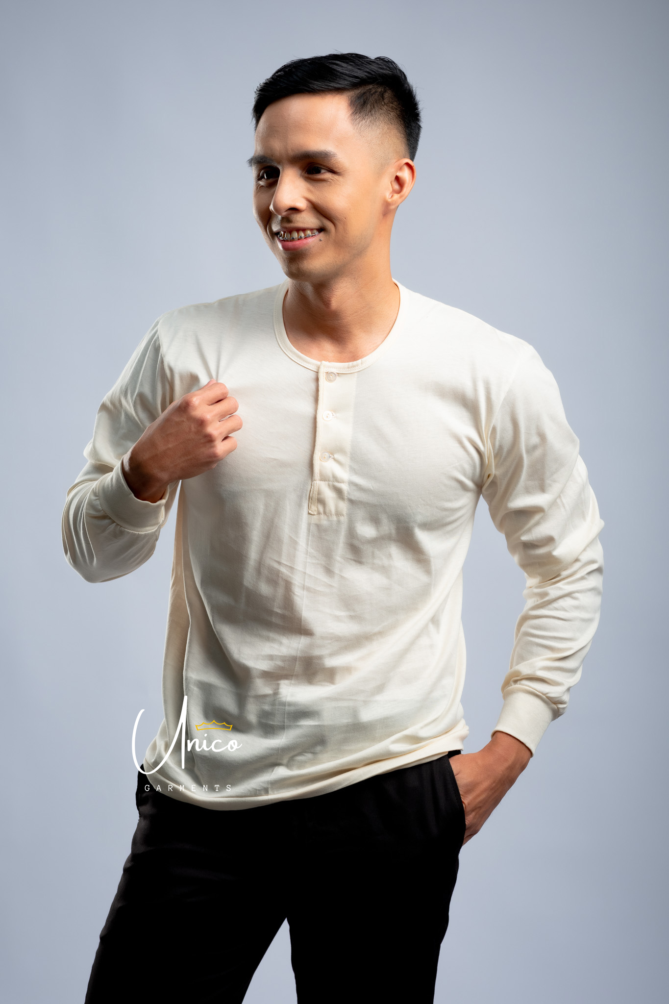 Race Brand Camisa De Chino Every Day T Shirt and Barong Inner - White ...