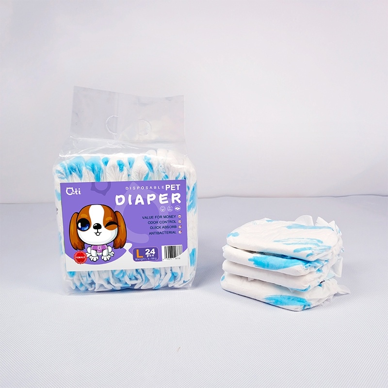 Qti Female Pet Dog Diaper 36’s XS S M L XL Puppies Cats Diapers | Lazada PH