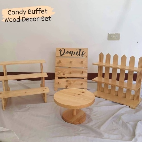 DESSERT BUFFET CORNER SET (4pcs) Dessert Buffet Sweet Corner | Lazada PH