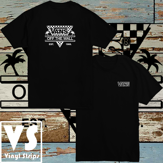 Vans Grid Vinyl Print Front And Back (Unisex For Men Women) | Lazada PH