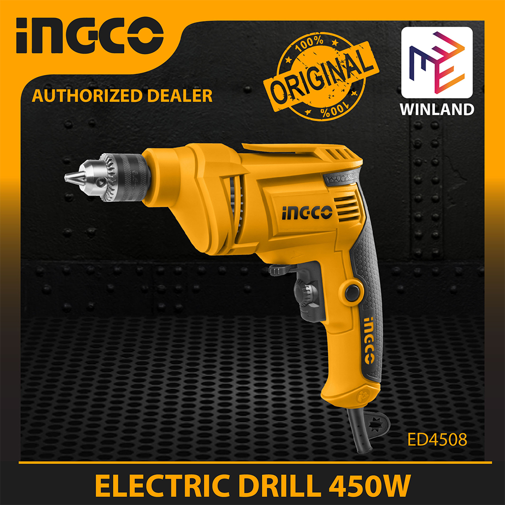 INGCO by Winland Electric Drill Hand Drill 450W ED4508 | Lazada PH