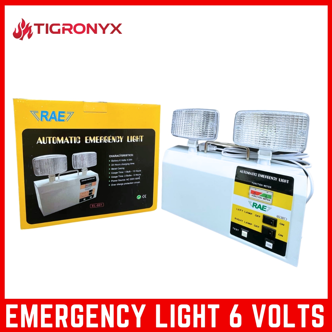 Emergency Light 6 Volts RAE Brand | Lazada PH