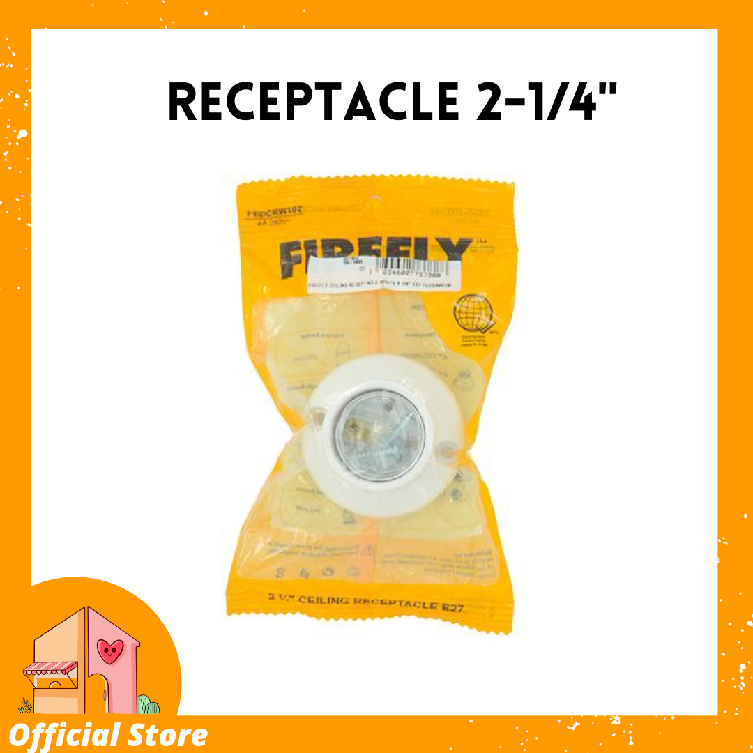 FIREFLY CEILING RECEPTACLE 2 1/4" | Lazada PH