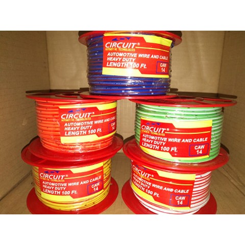 Circuit Auto Wire #14 Heavy Duty 1 Roll | Lazada PH