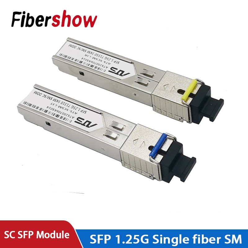 SFP Module SC connector 1.25G SC BiDi 1310nm/1550nm WDM switch SFP ...