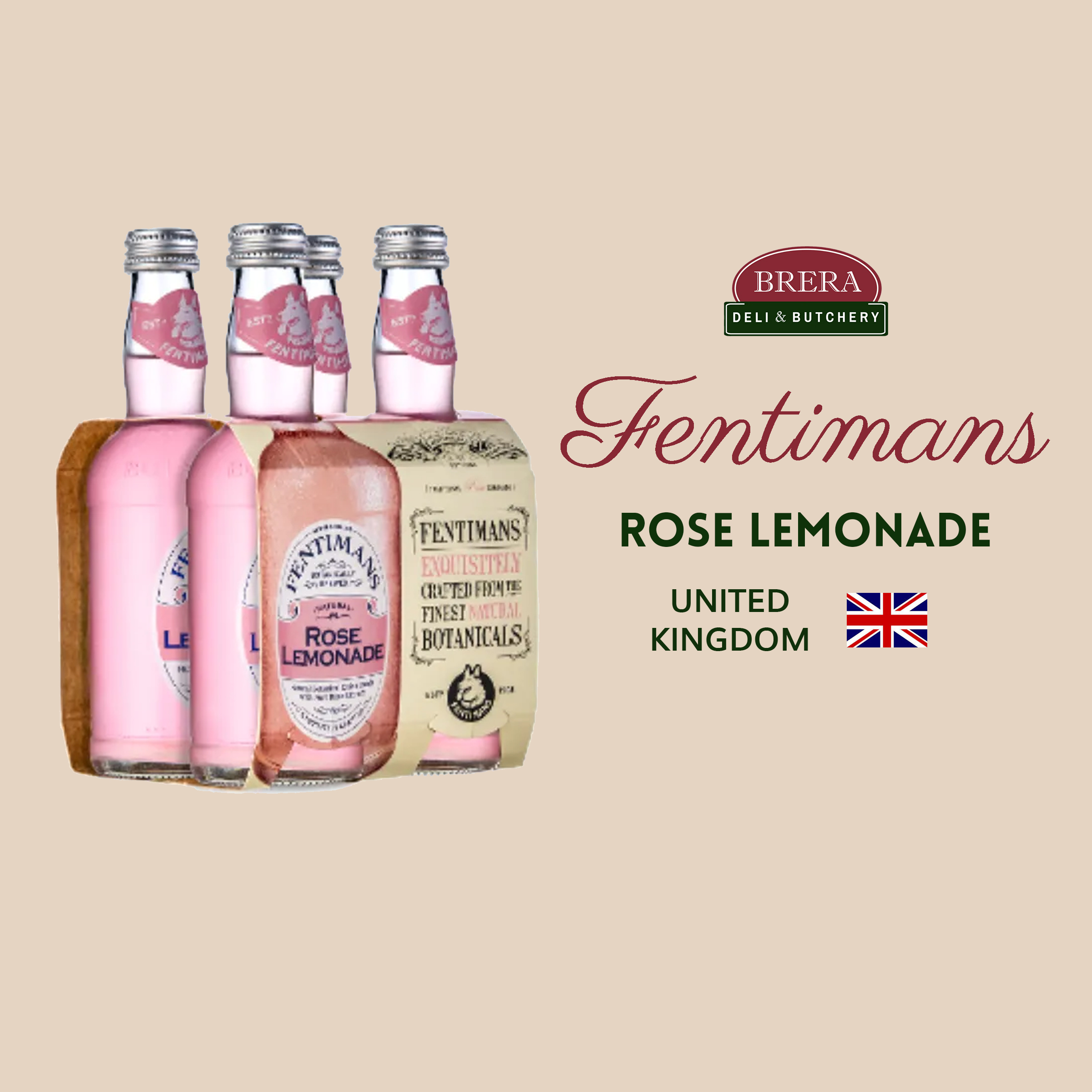 Fentimans Rose Lemonade 200ml/275ml | Lazada PH