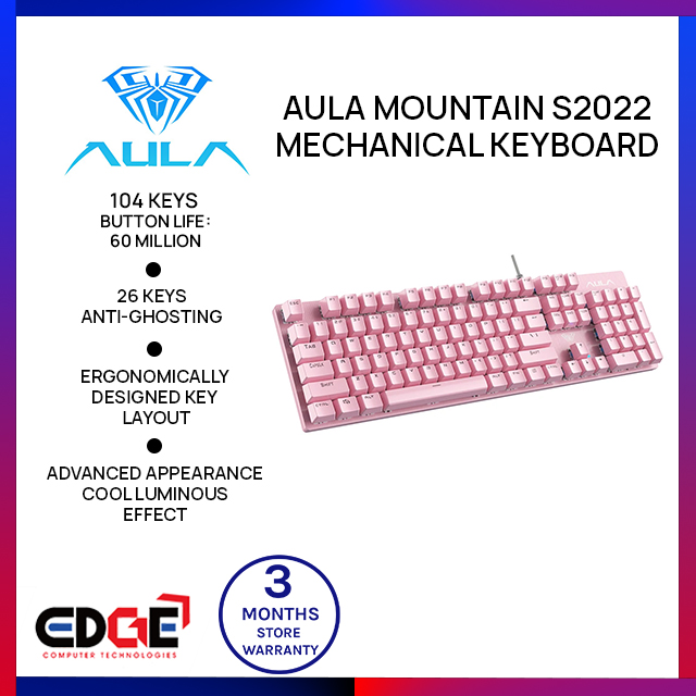 EDGE | AULA Mountain S2022 Mechanical Keyboard | Lazada PH