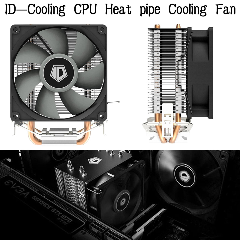 ID-Cooling SE-902SD 92mm Fan CPU Cooling Fan Intel AMD 4PIn PWM contain ...
