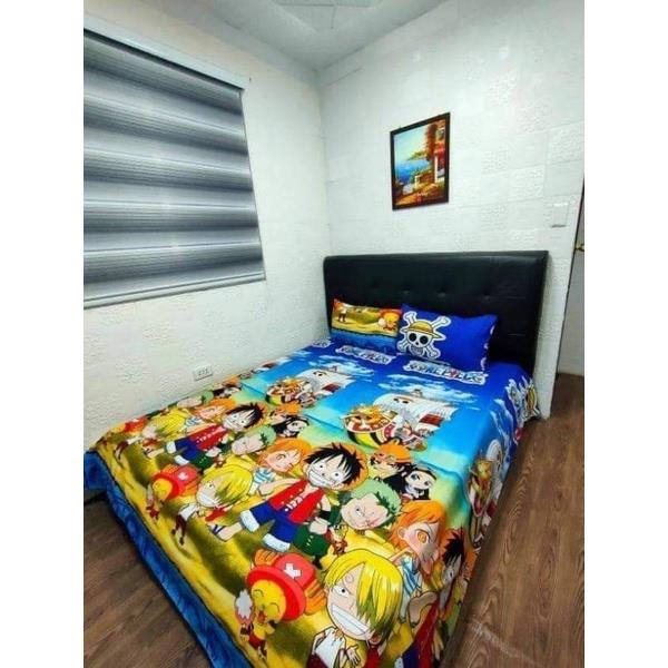 Anime One Piece Luffy Team/ Chopper 3in1 Canadian Cotton bedsheet set ...