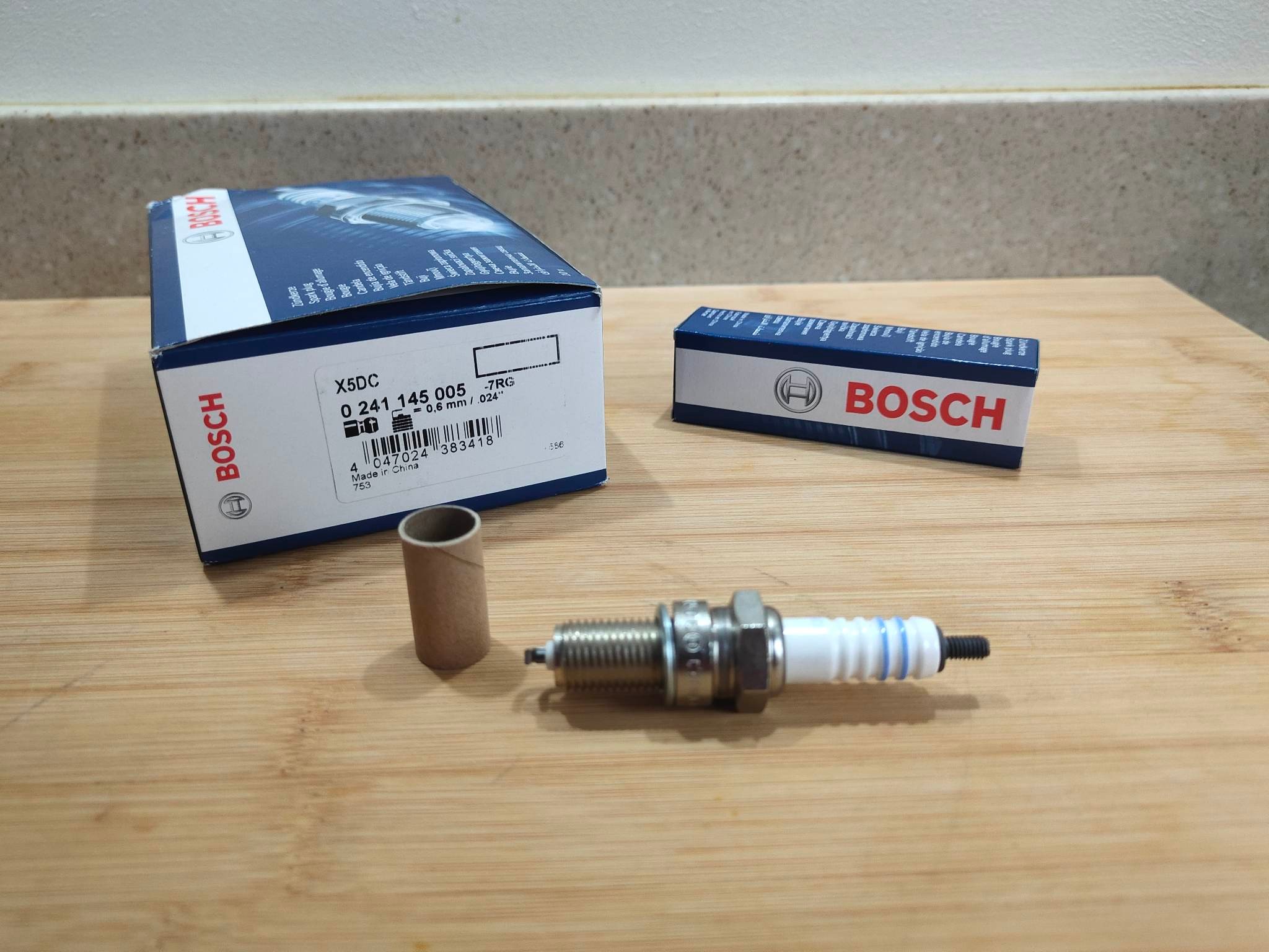Genuine Bosch X5DC - Copper Sparkplug ( Honda Tmx155) | Lazada PH