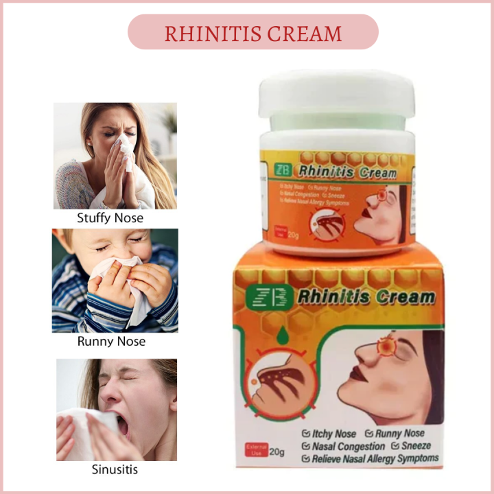 Rhinitis Cream Treatment Acute Chronic Allergic Rhinitis Sinusitis ...