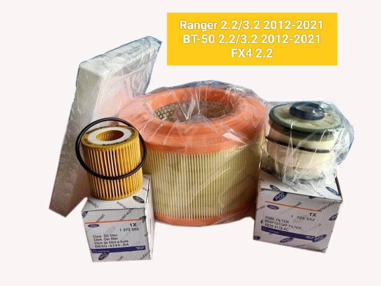 Filter Set Ford Ranger 2.2/3.2 2012-2021, BT-50 2.2/3.2 2012-2021, FX4 ...